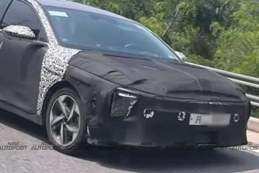 The all-new Kia K3 generation continues to be spotted during test runs ...