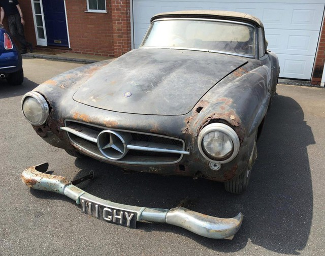 ‘Abandoned for 30 Years, This Mercedes-Benz Transforms into a Million ...