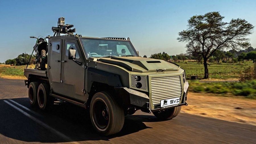 Toyota Land Cruiser: Armored, Mine-Resistant Vehicle with Integrated ...