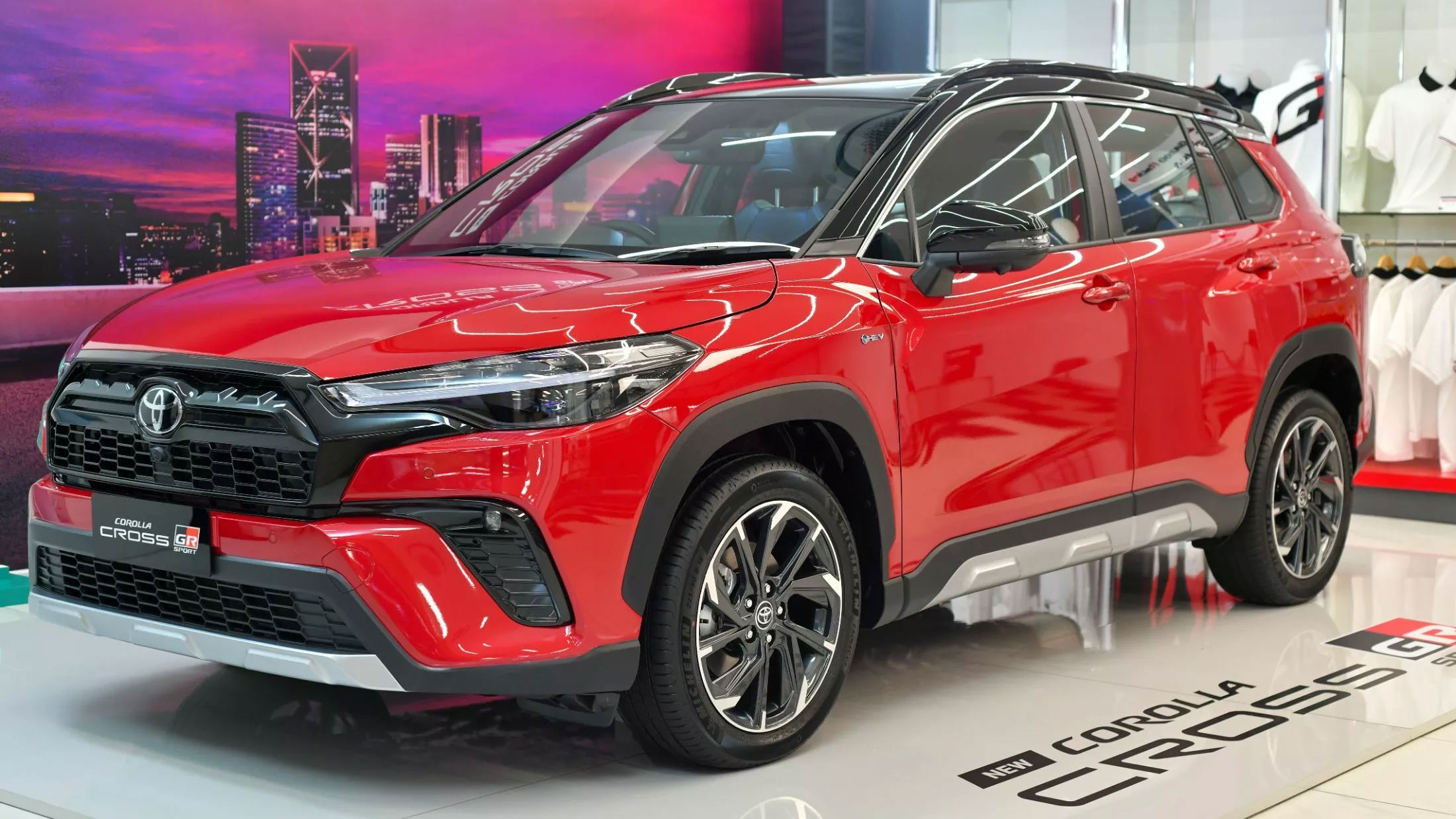 Detailed Photos of the Toyota Corolla Cross 2024 GR Sport Edition ...