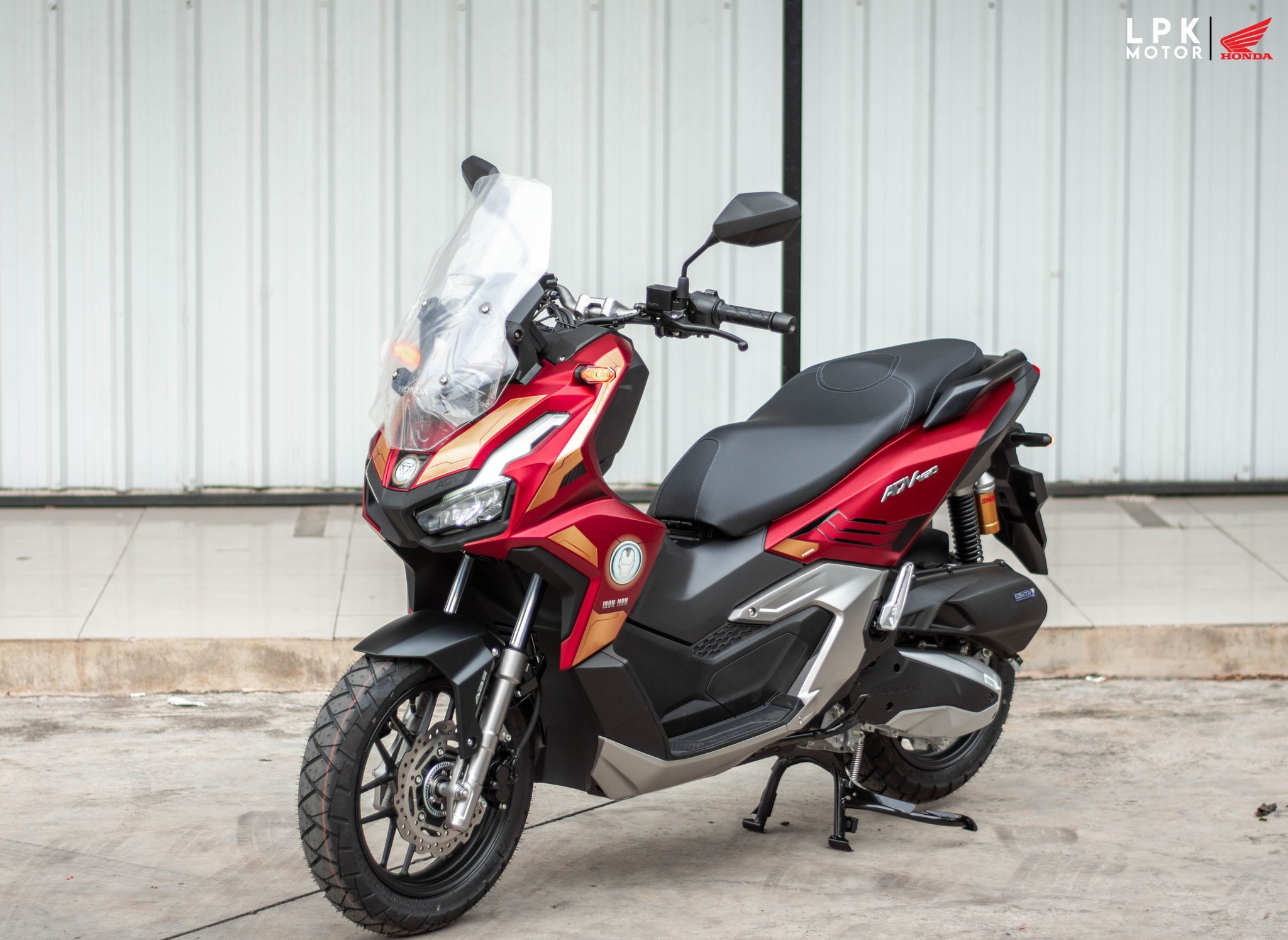 Limited Edition: Honda ADV 160 Iron Man, Only 3,000 Units Produced ...