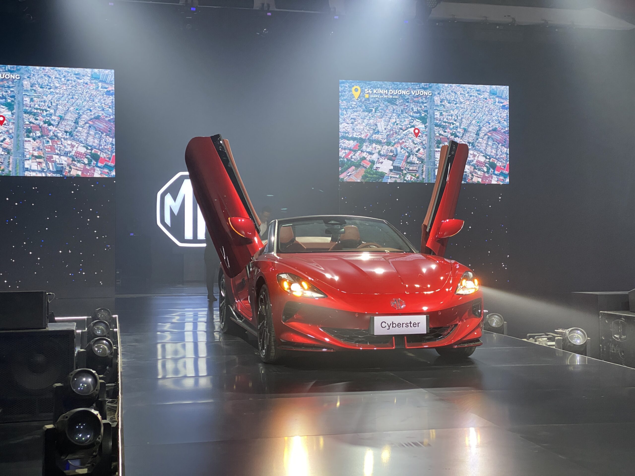 MG Cyberster – China’s Electric Car Launches in Vietnam - vnauto.net