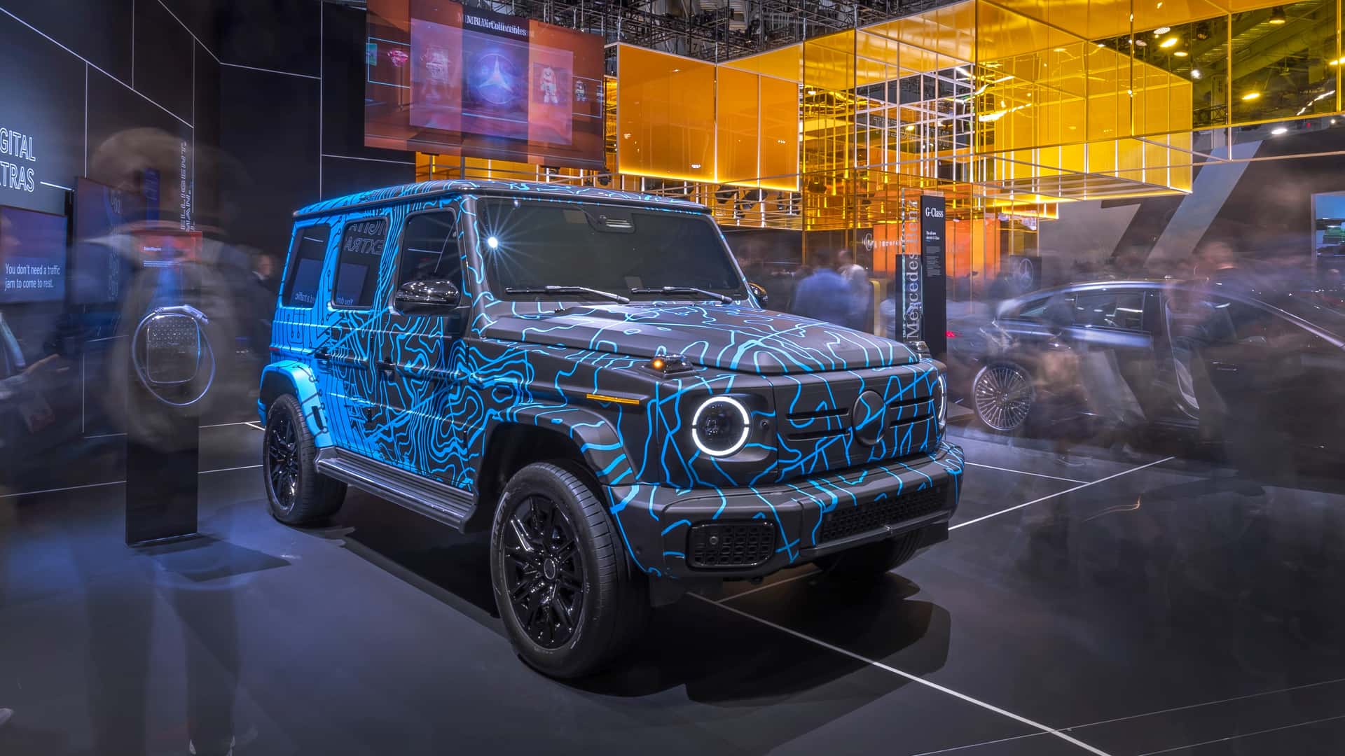 All-Electric Mercedes-Benz G-Class Unveiled as EQG, Set to Debut in ...