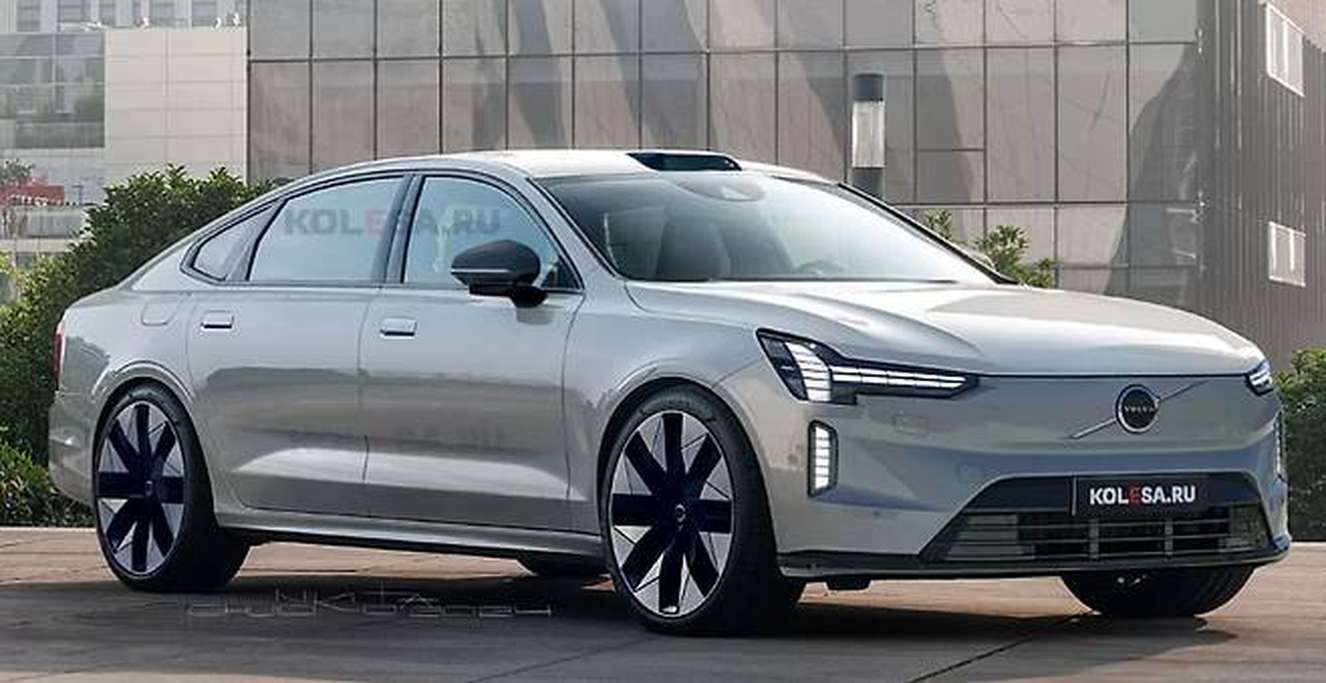 The All-New Volvo ES90 – A First Glimpse at the Flagship Electric Sedan ...