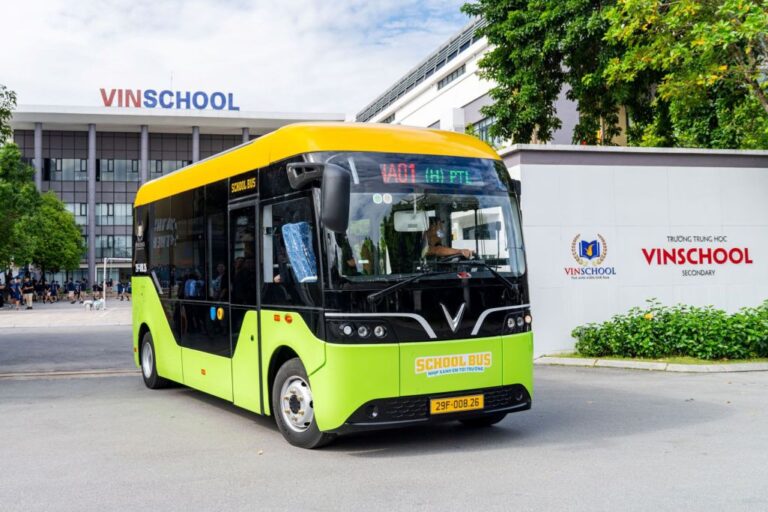 Launching Vietnam’s First Specialized School Electric Shuttle Service ...