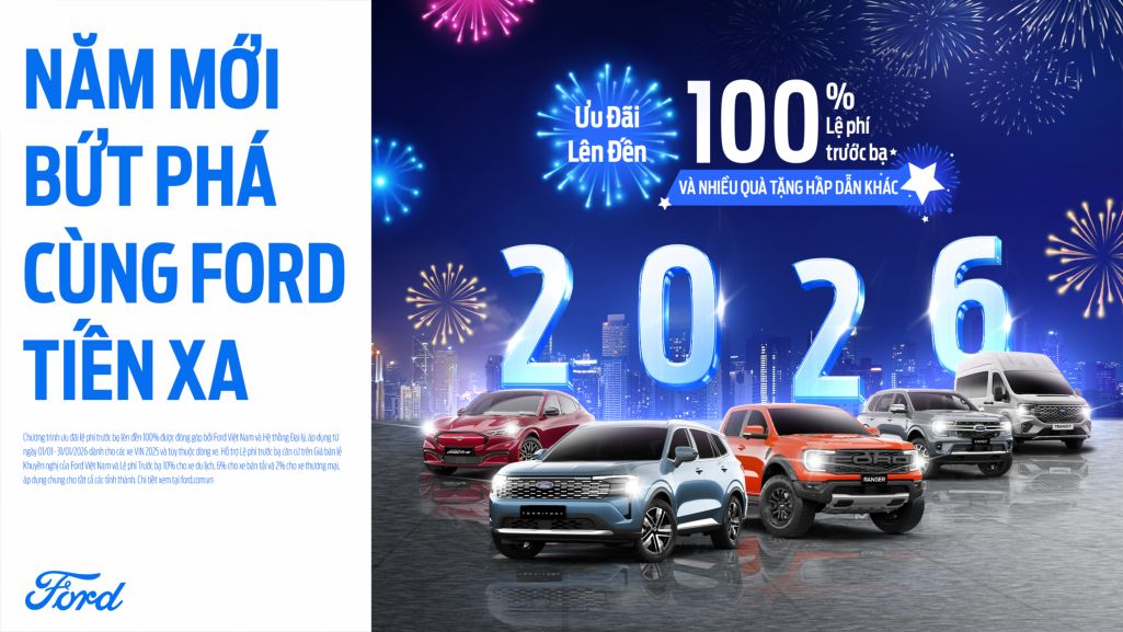 Ford Vietnam Offers 100% Registration Fee Waiver on Multiple Vehicles ...
